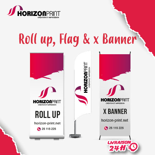 ROLL-UP, FLAG & X-BANNER - B2B Tunisia