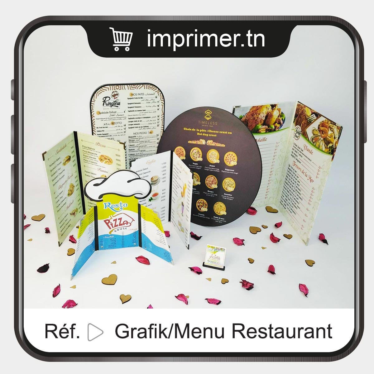 RESTAURANT MENUS - B2B Tunisia